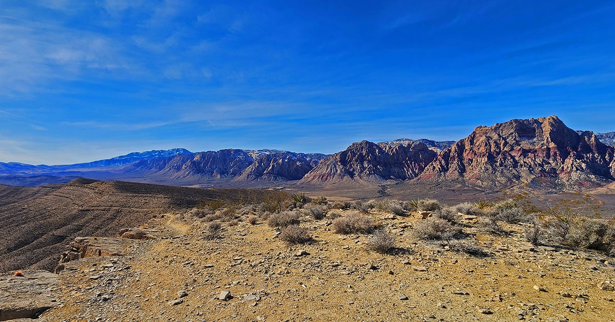Western High Ridge | Blue Diamond Hill Nevada | Las Vegas Area Trails